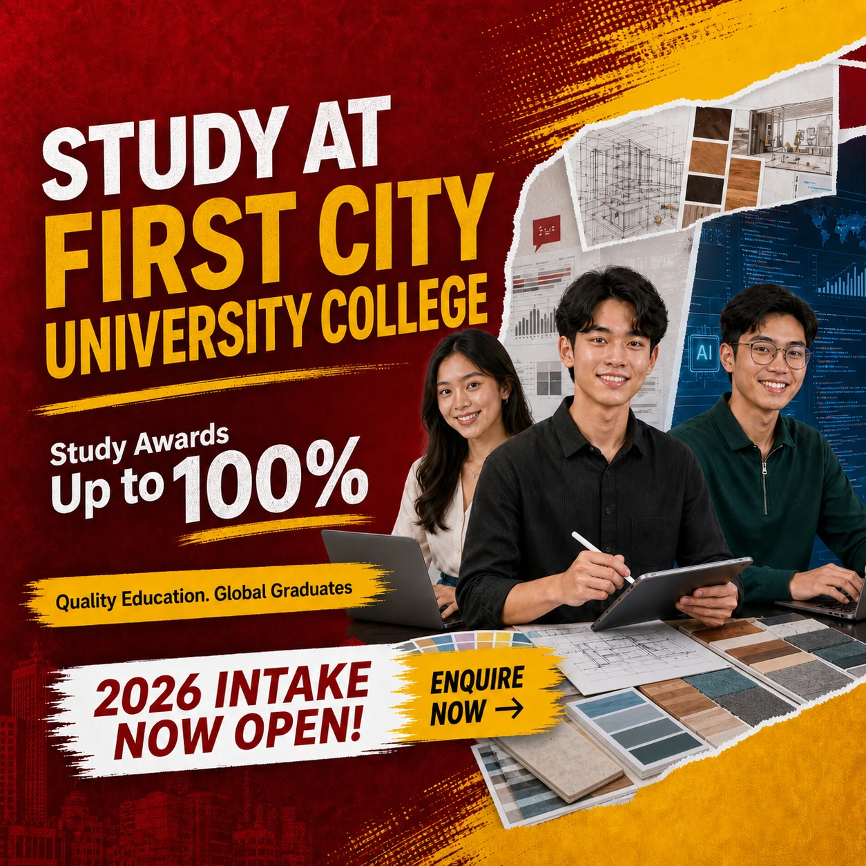 First City University College Malaysia - 2026 Intake is Open | Quality ...